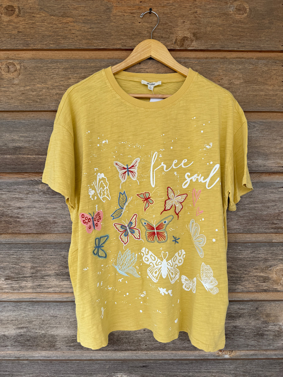 Butterfly Fly Away Top – Crooked Skull Leather