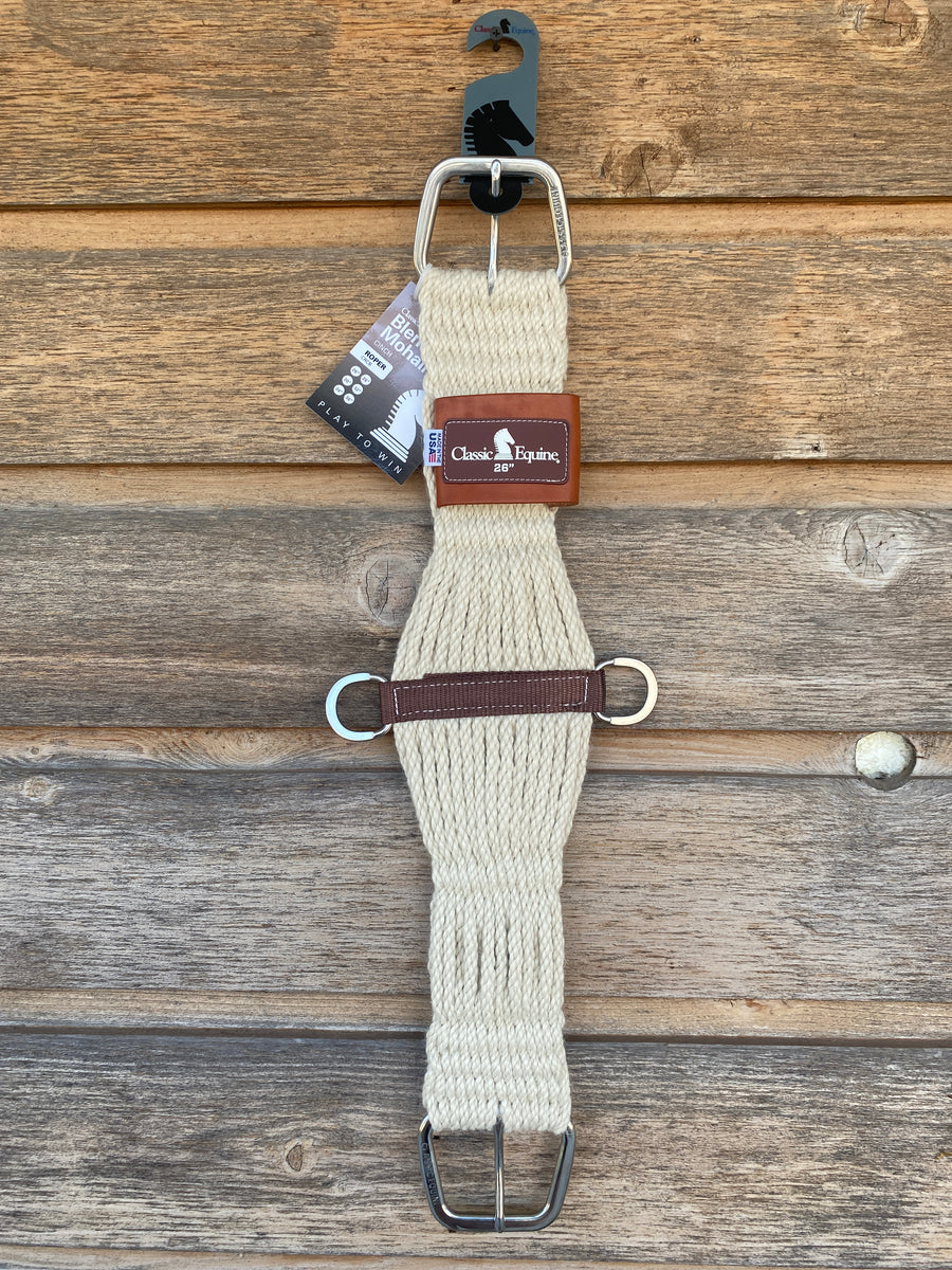 Classic Equine Roper Cinch - Blended – Crooked Skull Leather