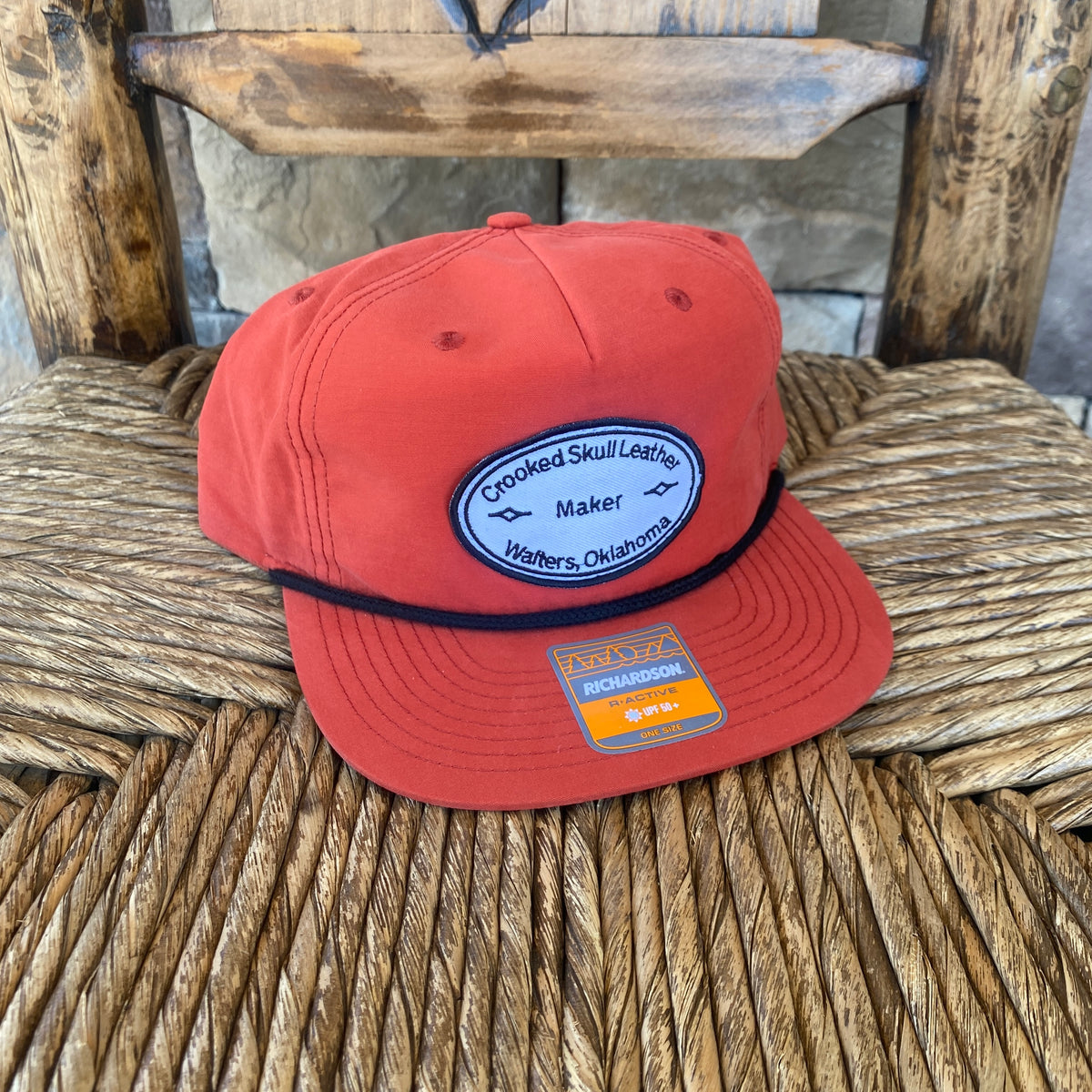 Maker's Mark Hat - Amber – Crooked Skull Leather